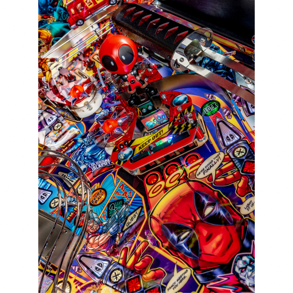 Deadpool Pinball Machine | The Men's Cave Official Website