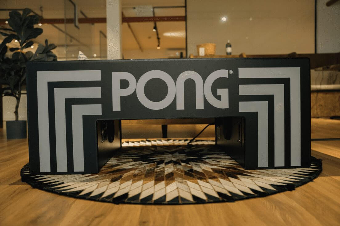 Atari Pong Coffee Table | The Men's Cave Official Website