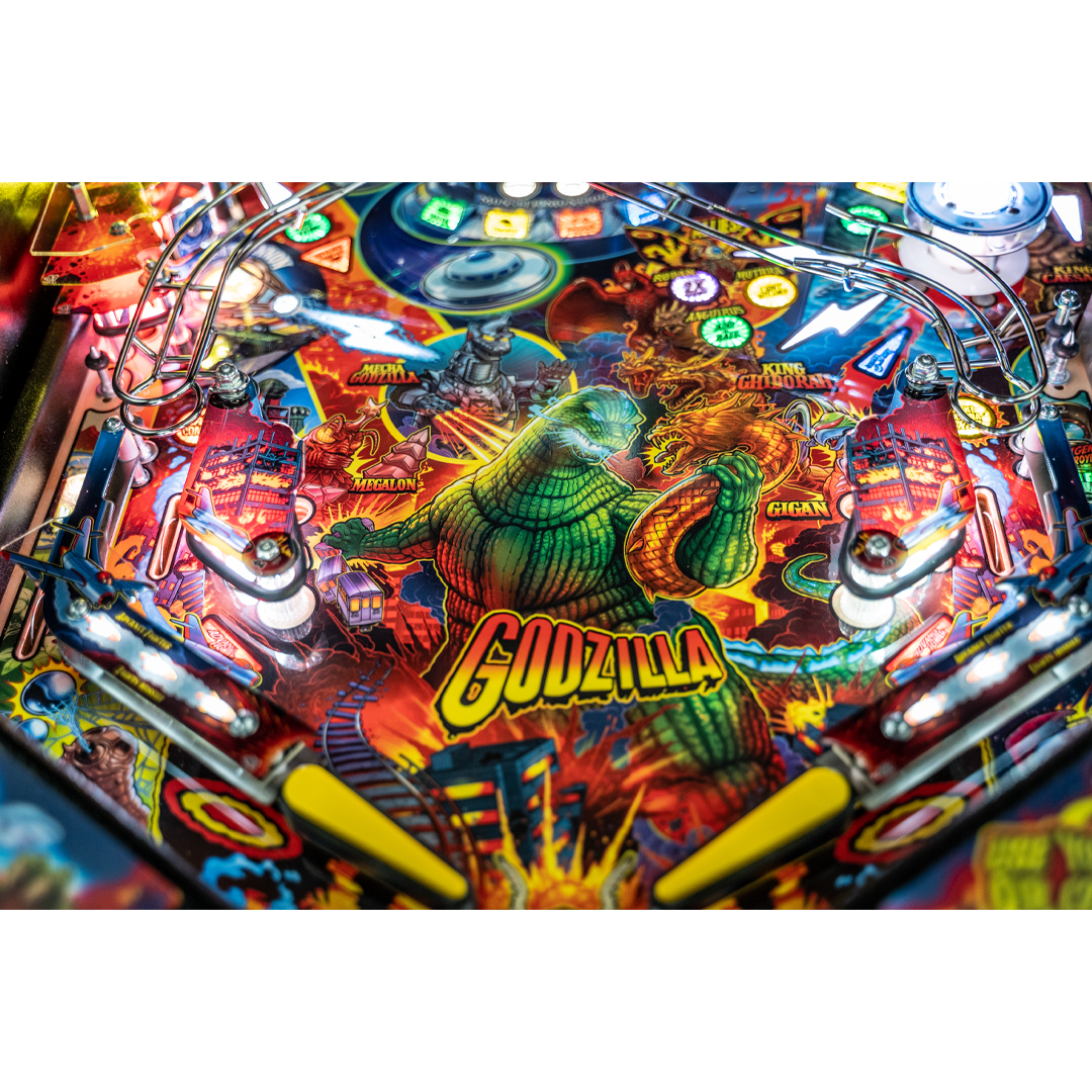 Godzilla Pinball Machine | The Men's Cave Official Website