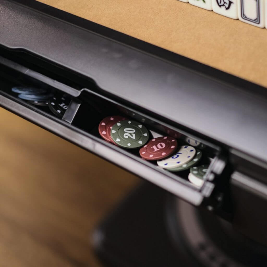 T200 Electric Folding Auto Mahjong Table | The Men's Cave