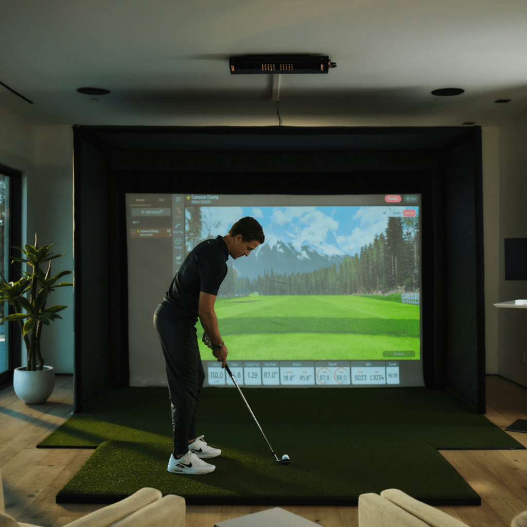 EYE XO Golf Simulator | The Men's Cave Official Website