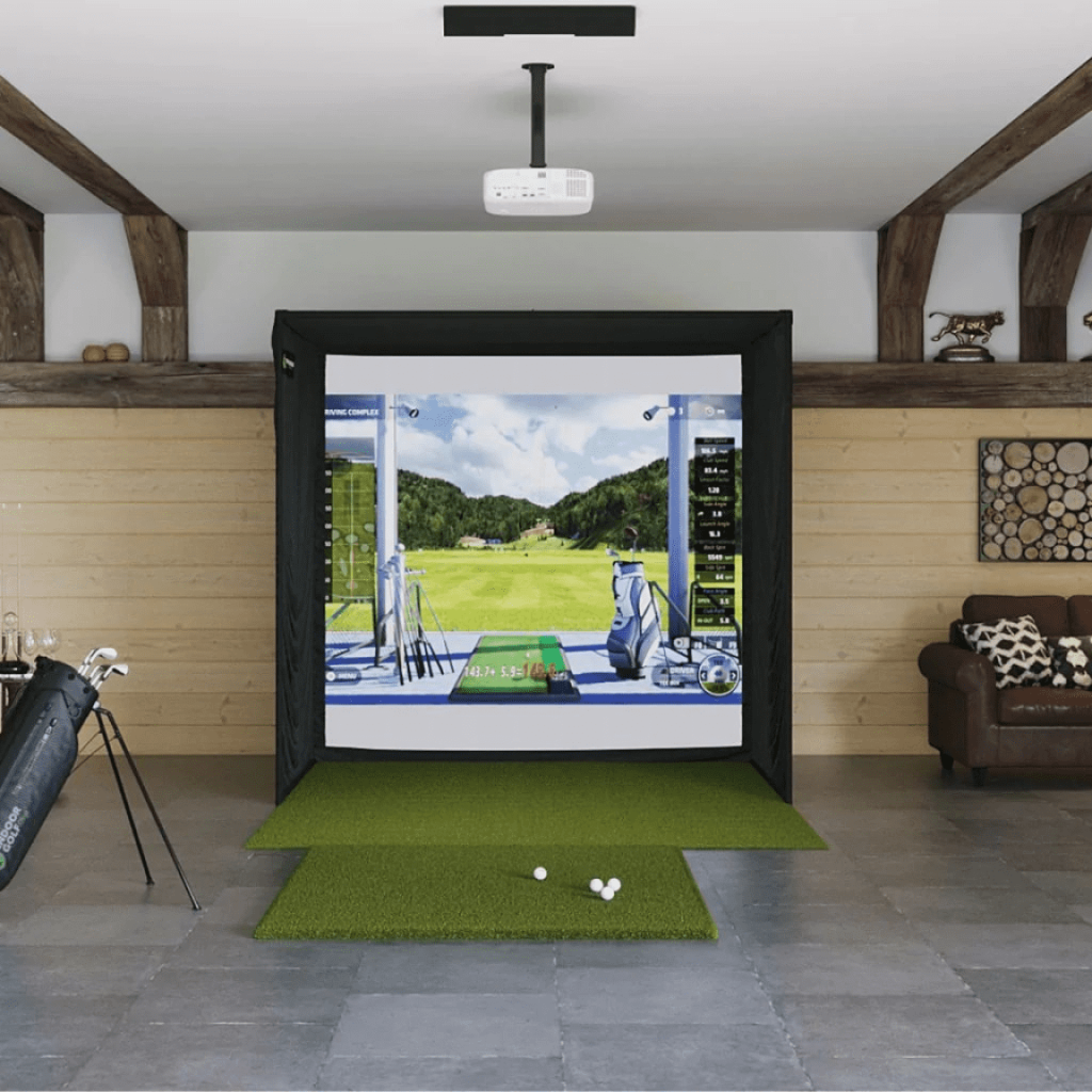 QED Pro Golf Simulator | The Men's Cave Official Website
