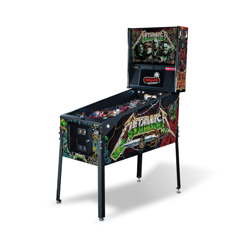 Metallica Remastered Pinball Machine - The Men's Cave